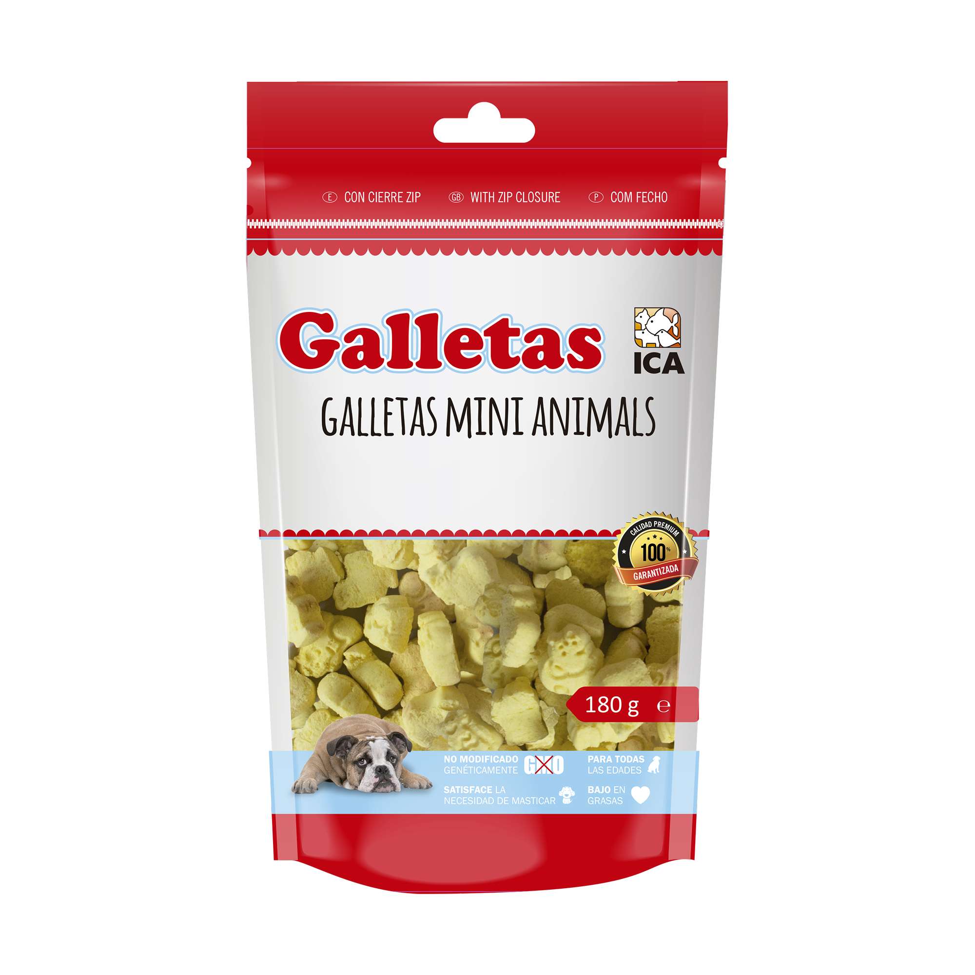 Galletas Mini animals (180 g) — ICA S.A.
