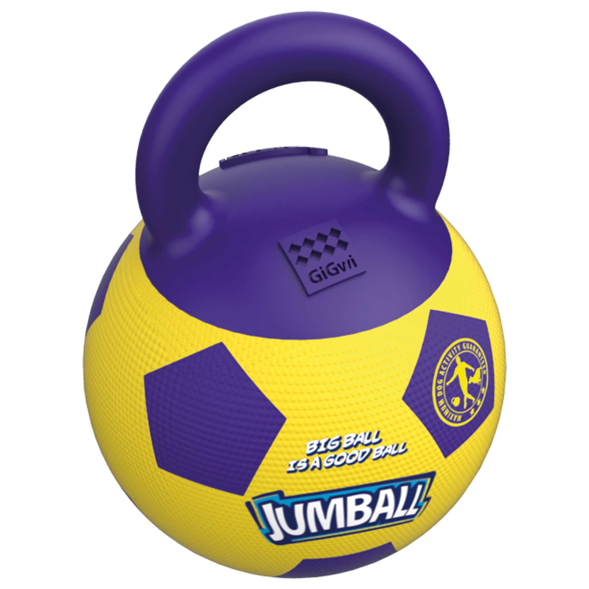 Juguete JumBall con asa de GIGWI (25 cm) — ICA S.A.