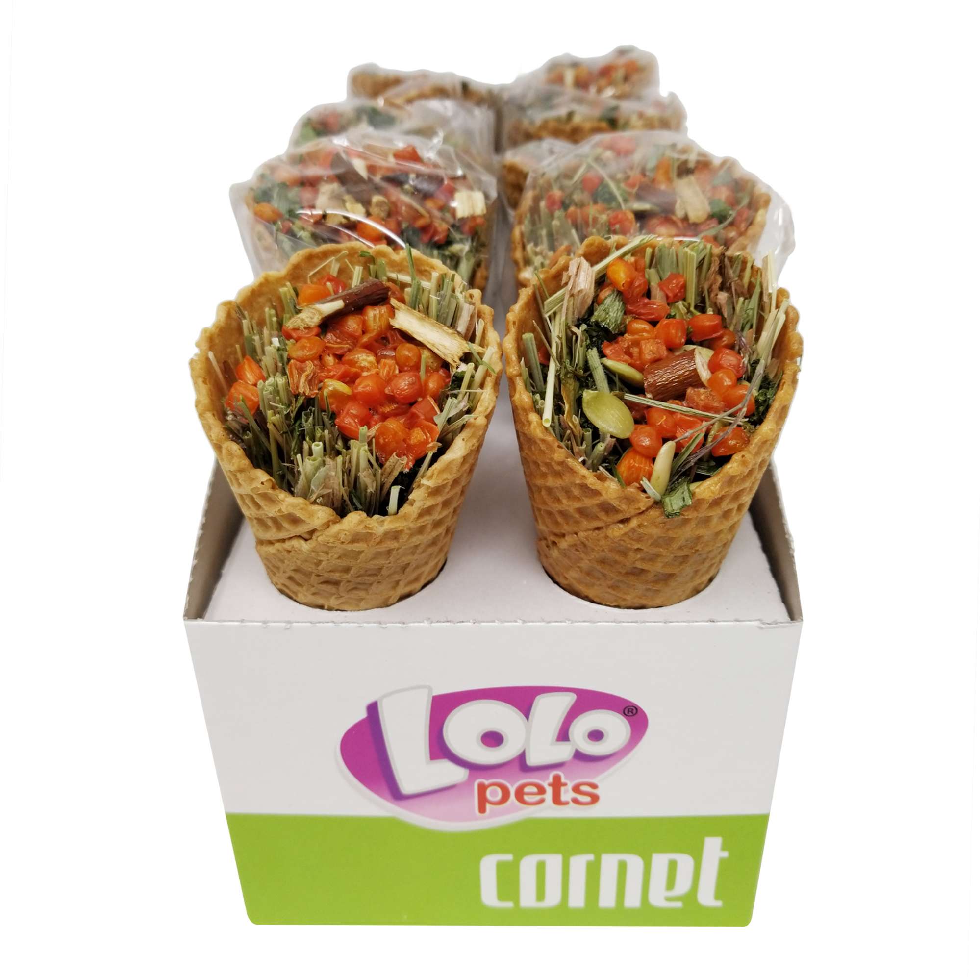 Cornetos de heno "LOLO" (10 uds.) — ICA S.A.