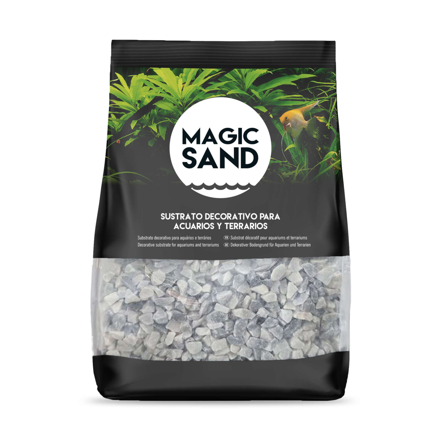 Grava gris azulada MAGIC SAND (6-8 mm) — ICA S.A.