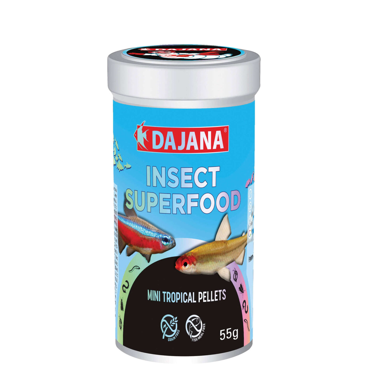 Mini pellets para peces tropicales INSECT SUPERFOOD (0.9 mm) — ICA S.A.